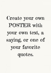 Custom text poster Archives - Poster Star
